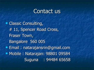 Classic Consulting | PPT