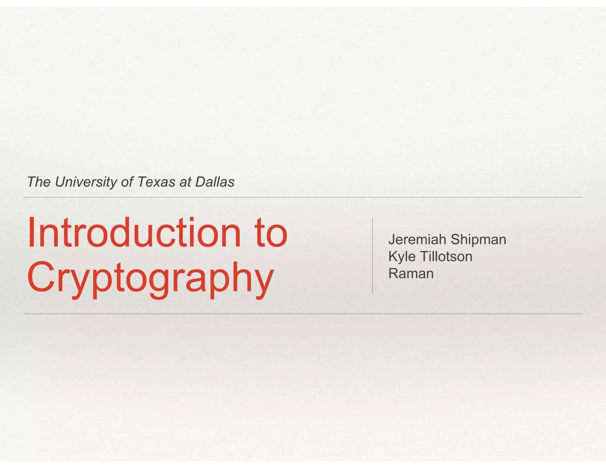 Classic Cryptography | PDF | Programming Languages | Computing