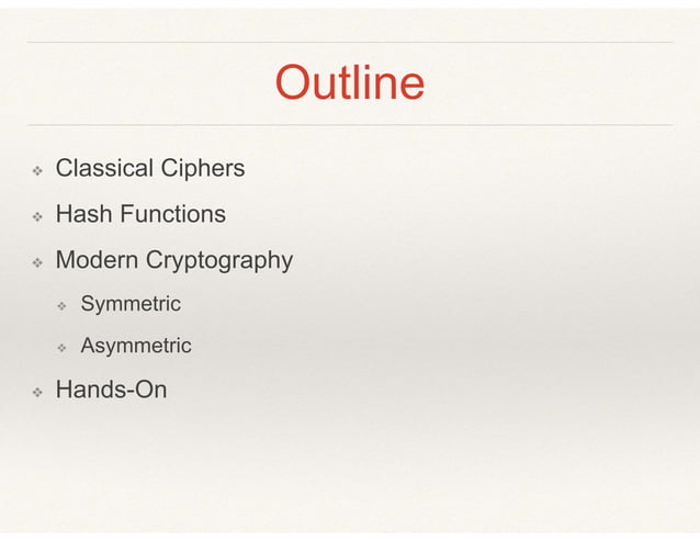 Classic Cryptography | PPT