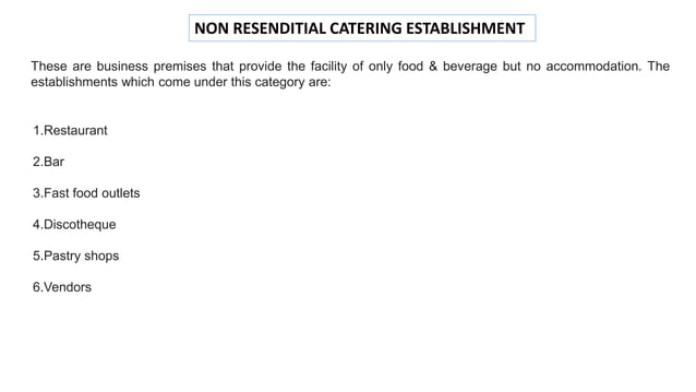 Classiciction of Catering Establishments.pptx
