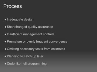 Classic Mistakes | PPT