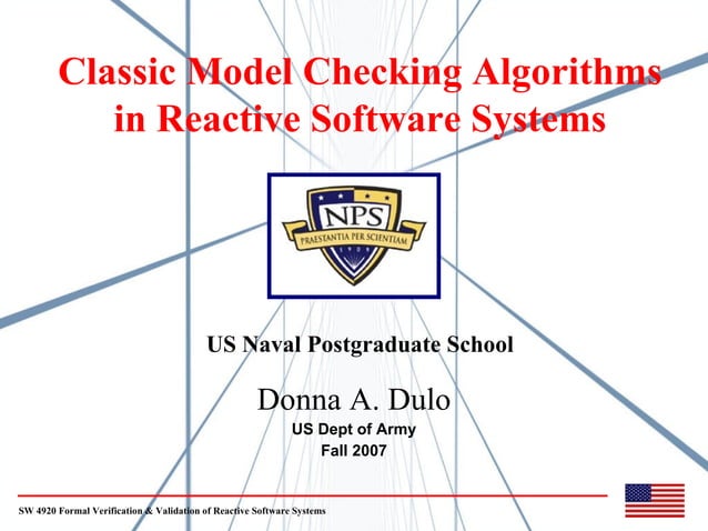 Classic Model Checking Algorithms | PPT