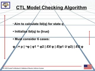 Classic Model Checking Algorithms | PPT