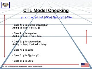 Classic Model Checking Algorithms | PPT
