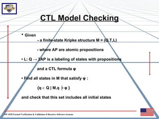 Classic Model Checking Algorithms | PPT