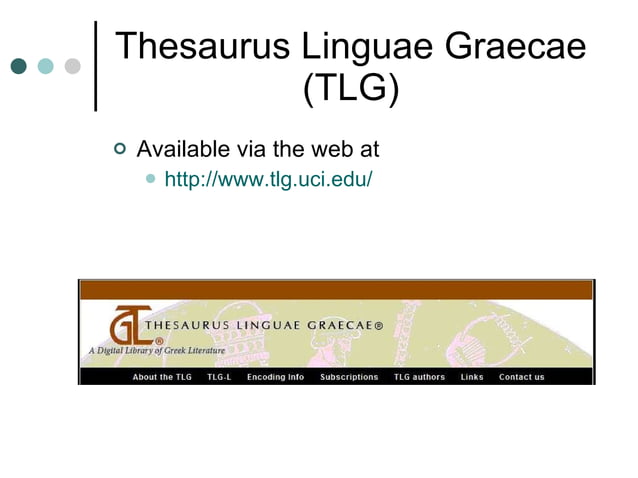 Classics electronic resources | PPT