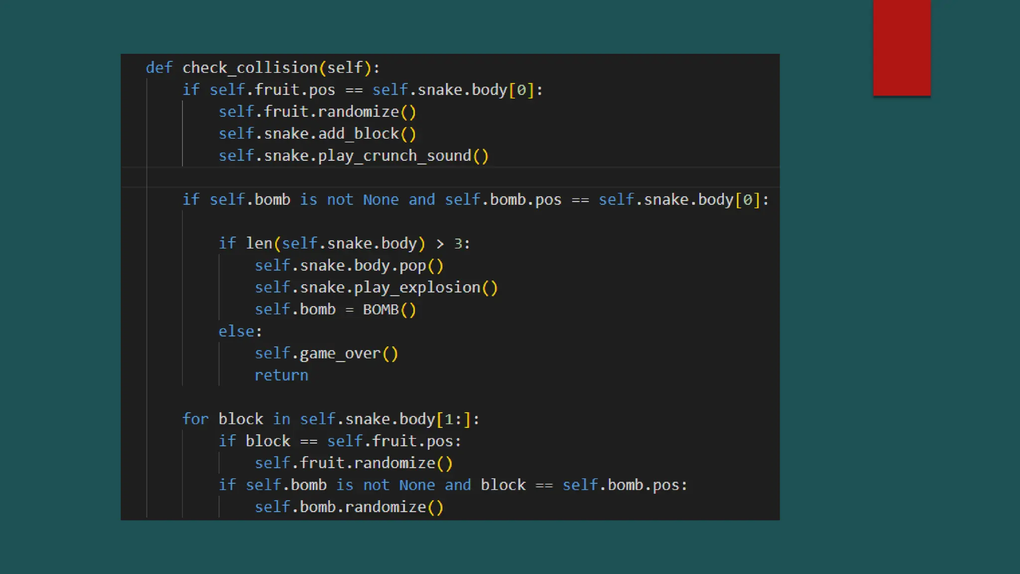 classic Snake Game with python and pygame.pptx