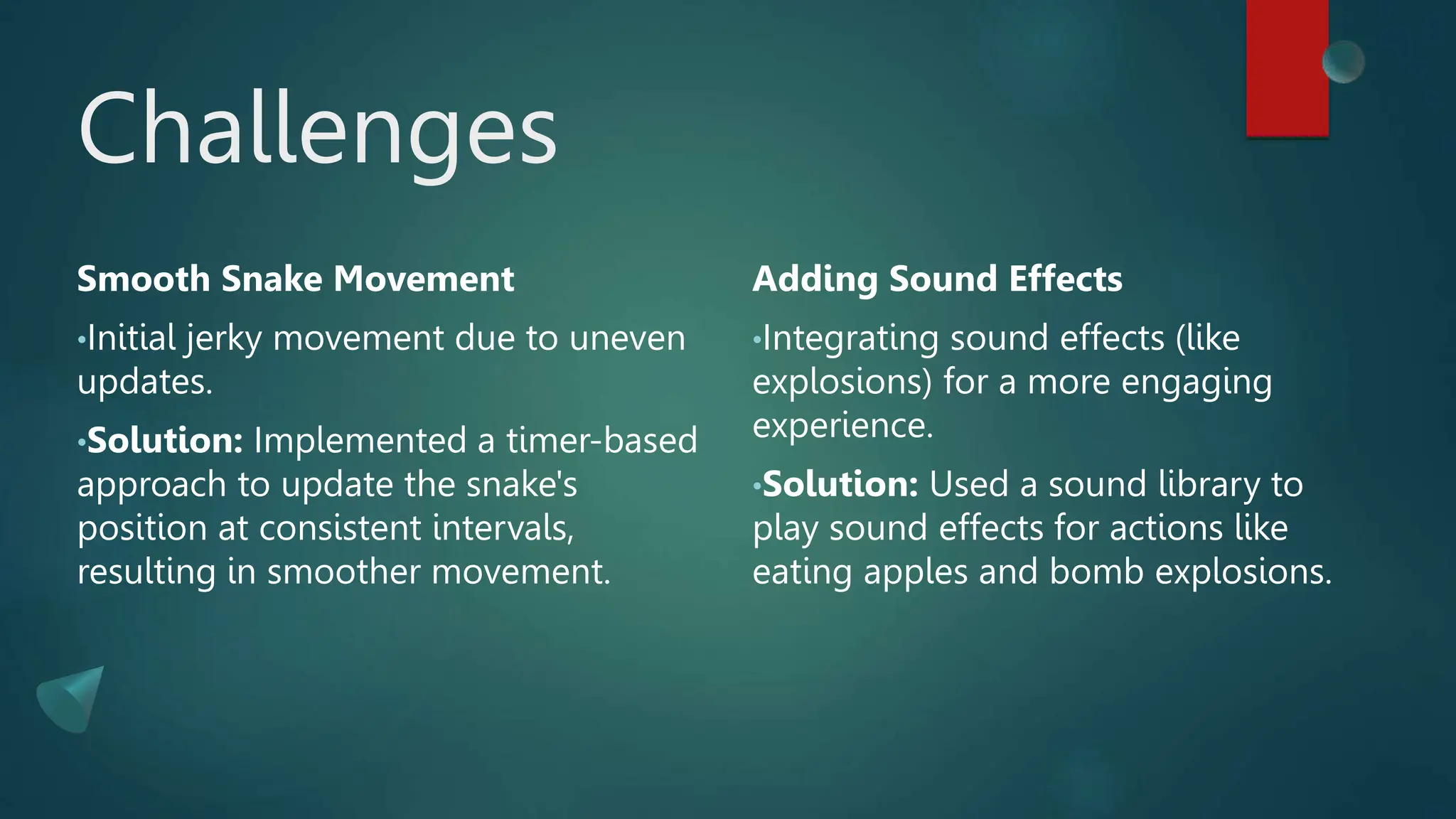 classic Snake Game with python and pygame.pptx