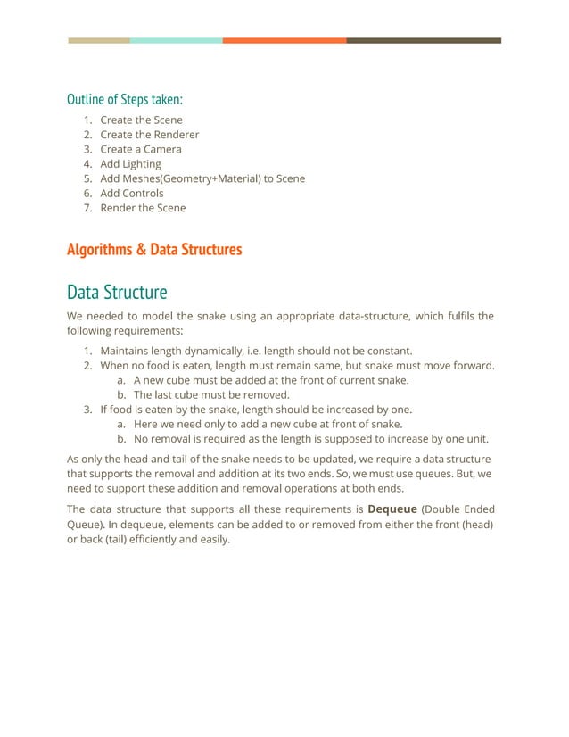 Snake Game Report | PDF | Web Development | Internet