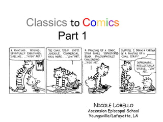 Classics to Comics Part 1 | PPT