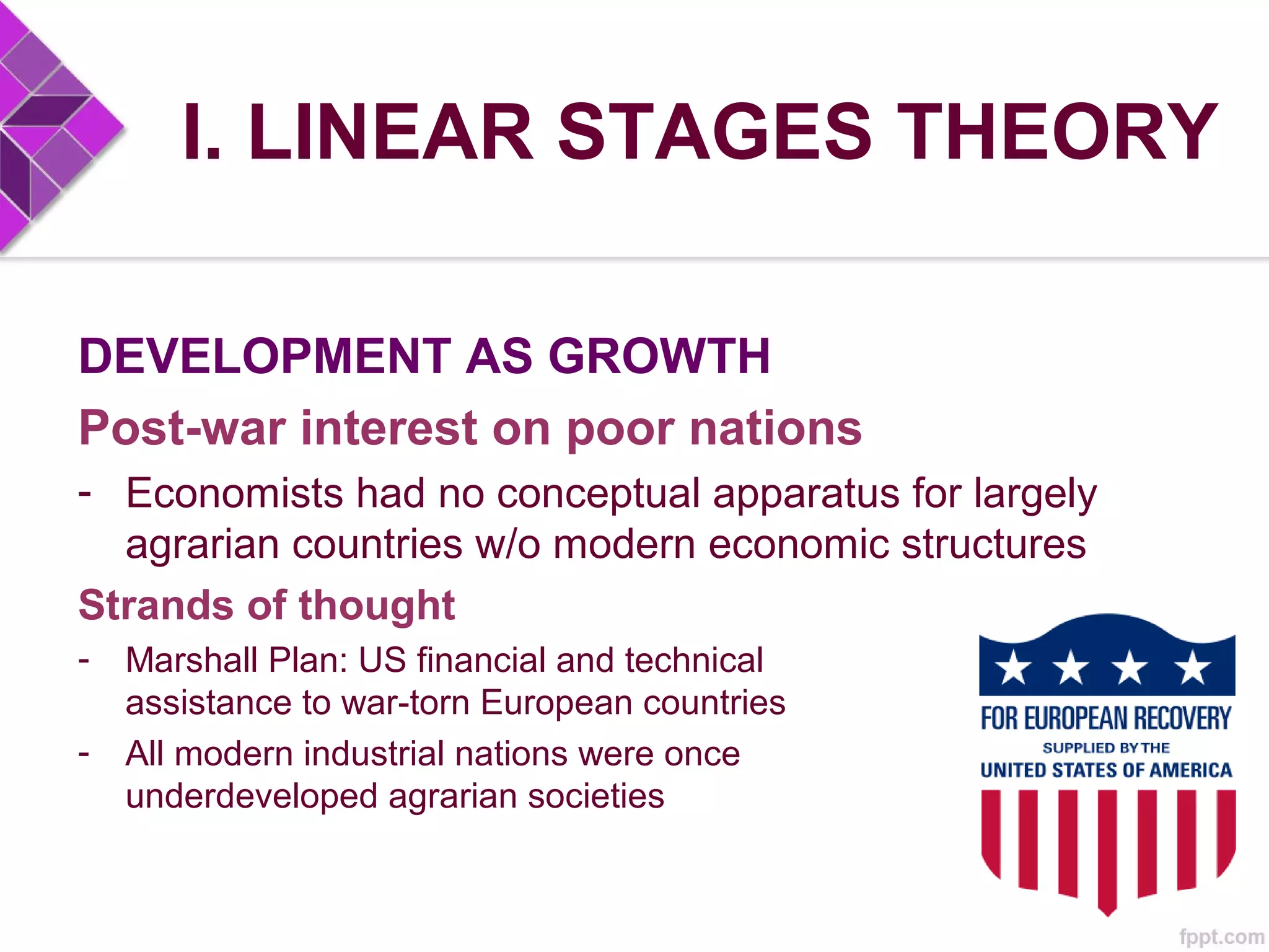 Classic Theories of Economic Growth | PPT
