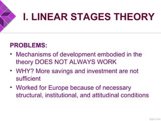 Classic Theories of Economic Growth | PPT