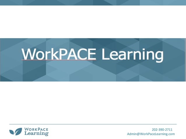 WorkPace Learning: Online Training Innovation | PPT | Free Download