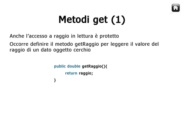 Classi e oggetti java | PDF