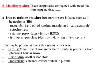 Classif. amino acids proteins | PPTX