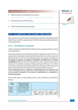 Classifcation of living organisms | PDF