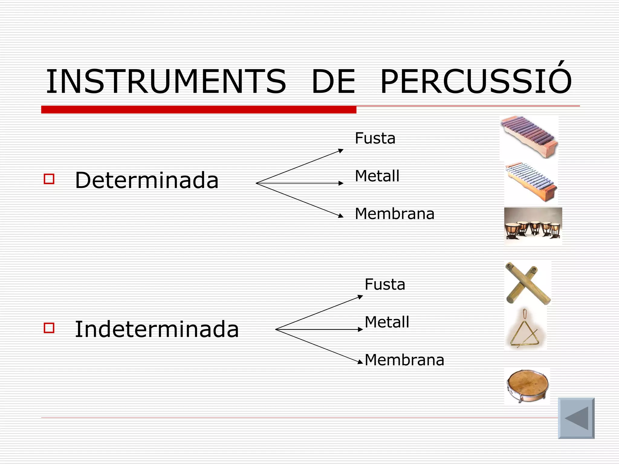 Classificacio Instruments | PPS