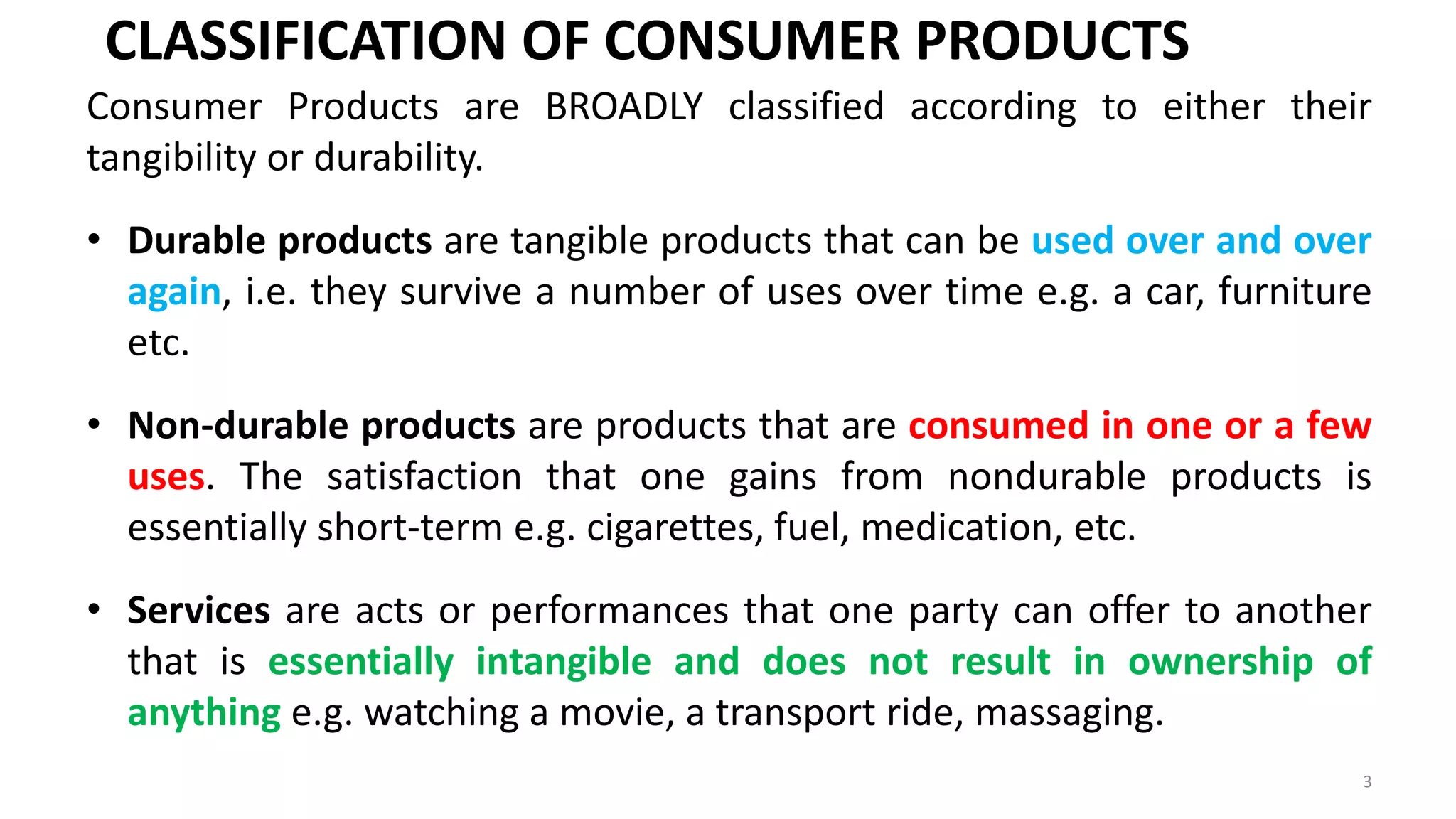 Classification of consumer products in Botswana by Guruwo Paul T.,pdf ...