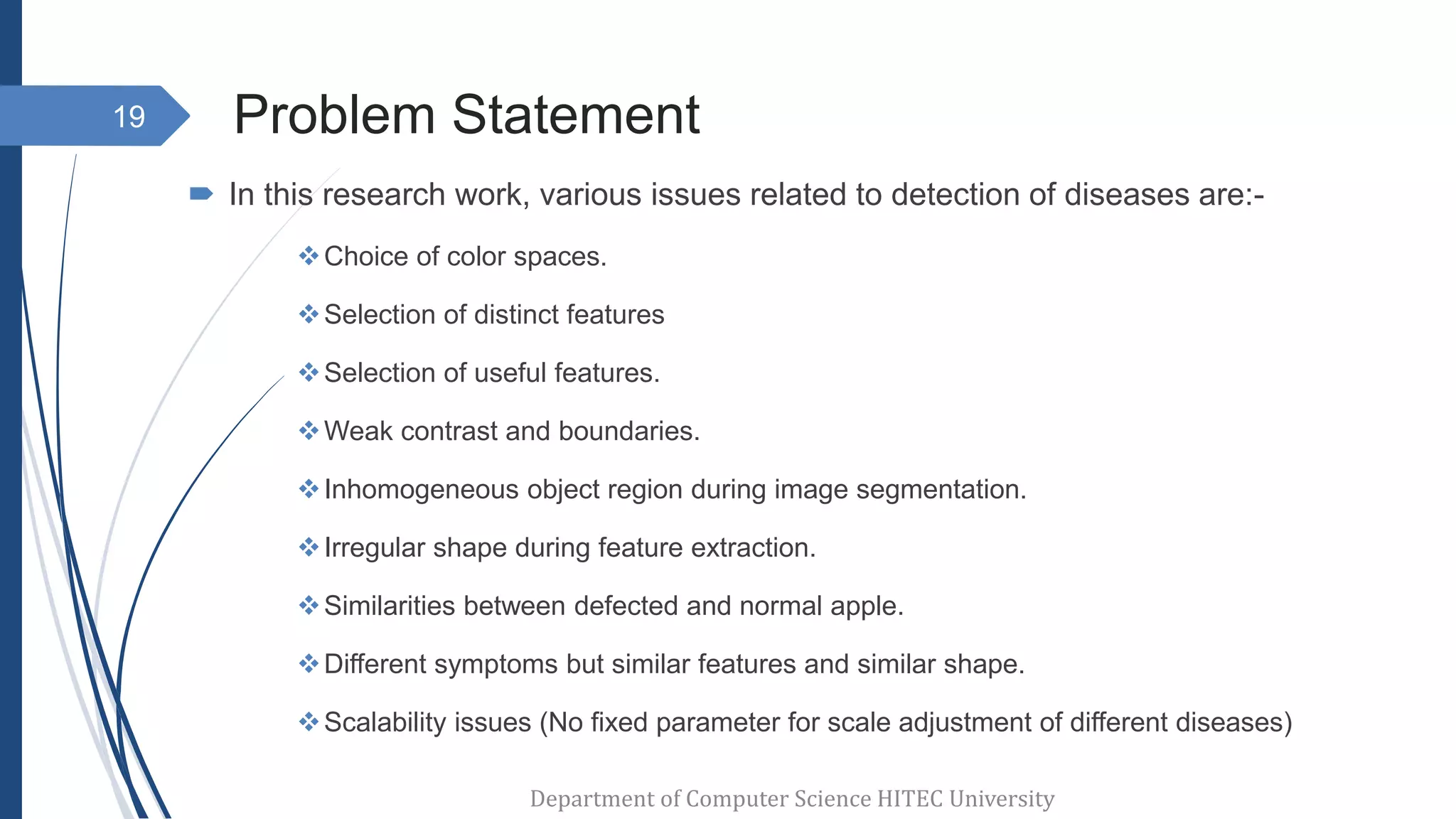 Classification Of Apple Diseases Through Machine Learning Ppt