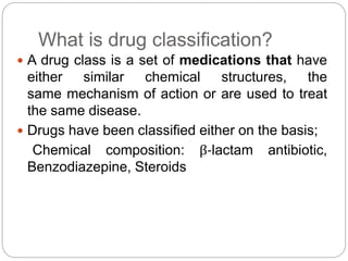 classificaion of drugs.pptx