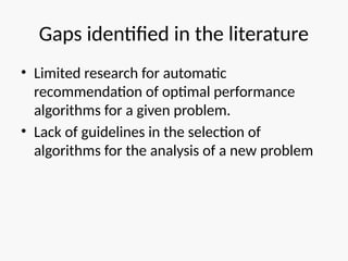 classificaiton algorithm selection in automl | PPT