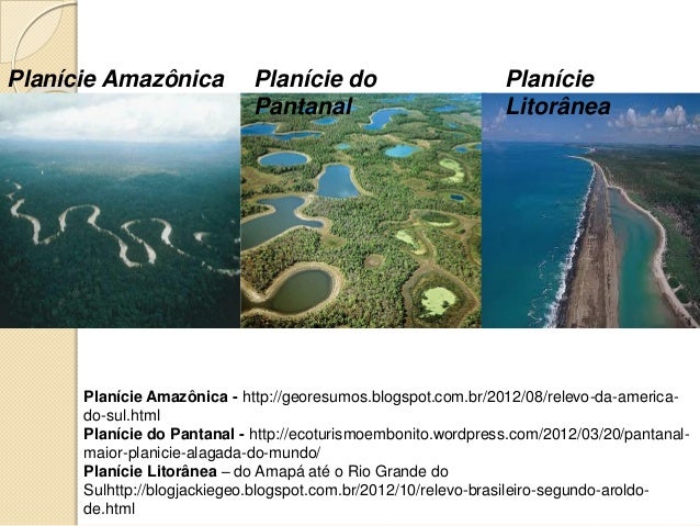 Classificação do Relevo Brasileiro