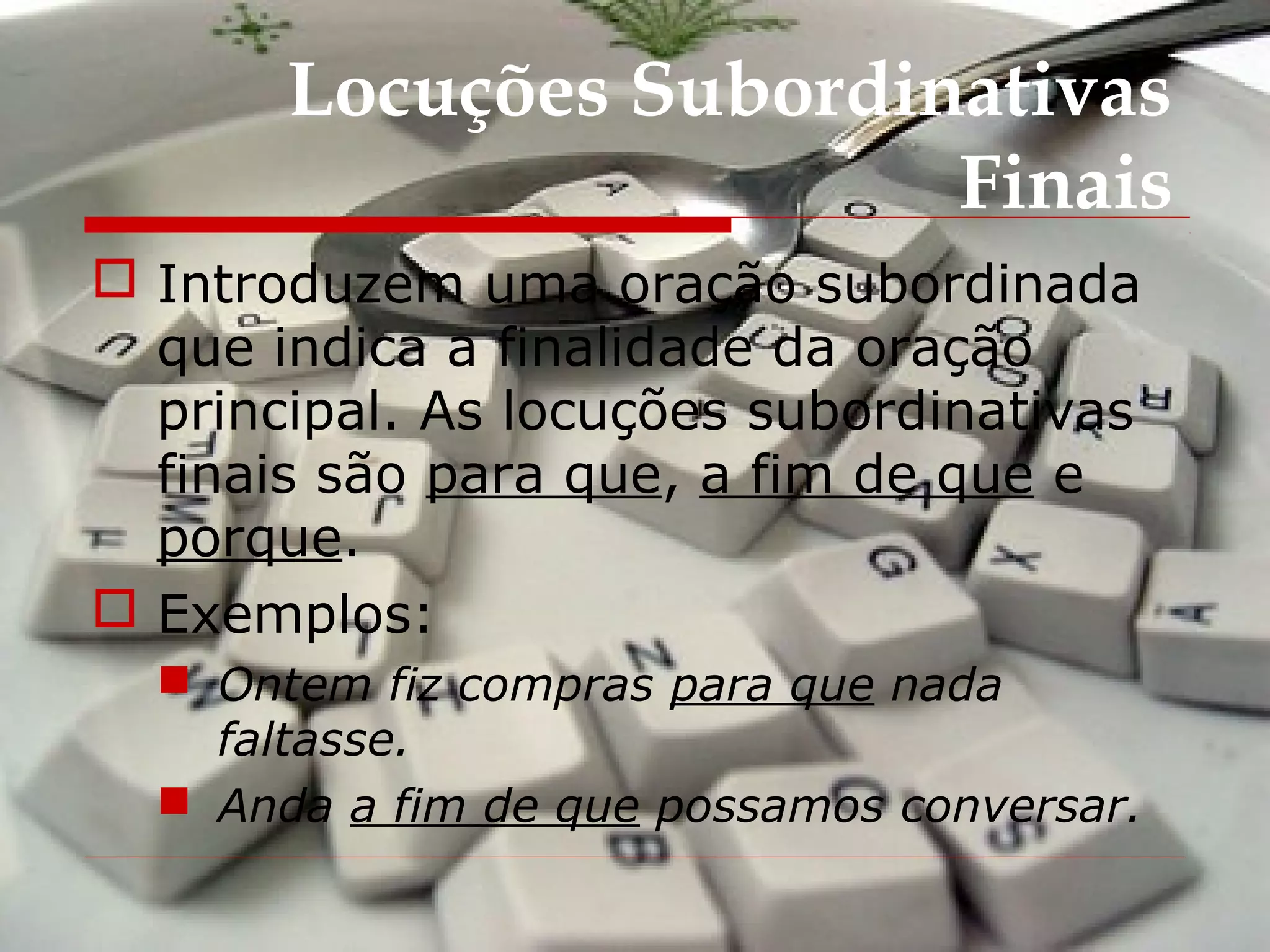 Classificação morfológica de frases compostas - PEDRO MARINHO | PPT