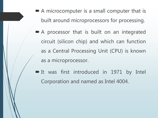 General computer - Classification of computers | PPSX