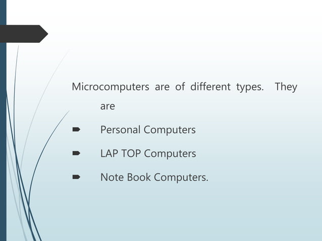 General computer - Classification of computers | PPSX