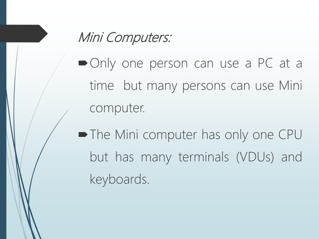 General computer - Classification of computers | PPSX