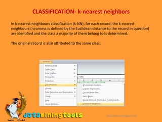 XL Miner: Classification | PPTX