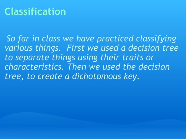Classification | PPT