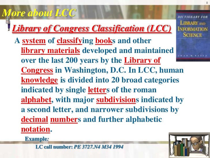 Classification: The librarian's numbers game