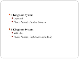 Classification of Organisms | PPT