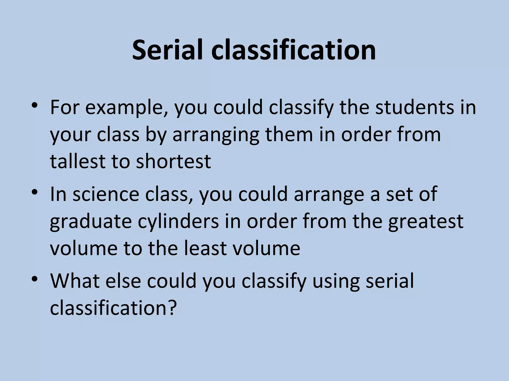 Classification | PPT