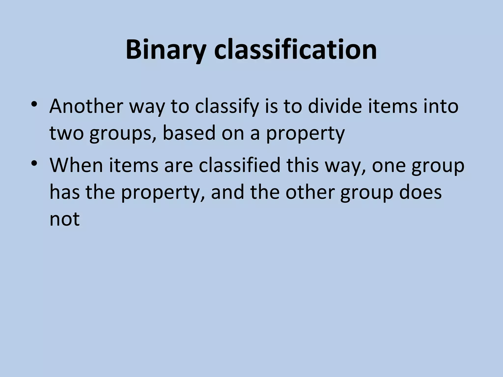 Classification | PPT