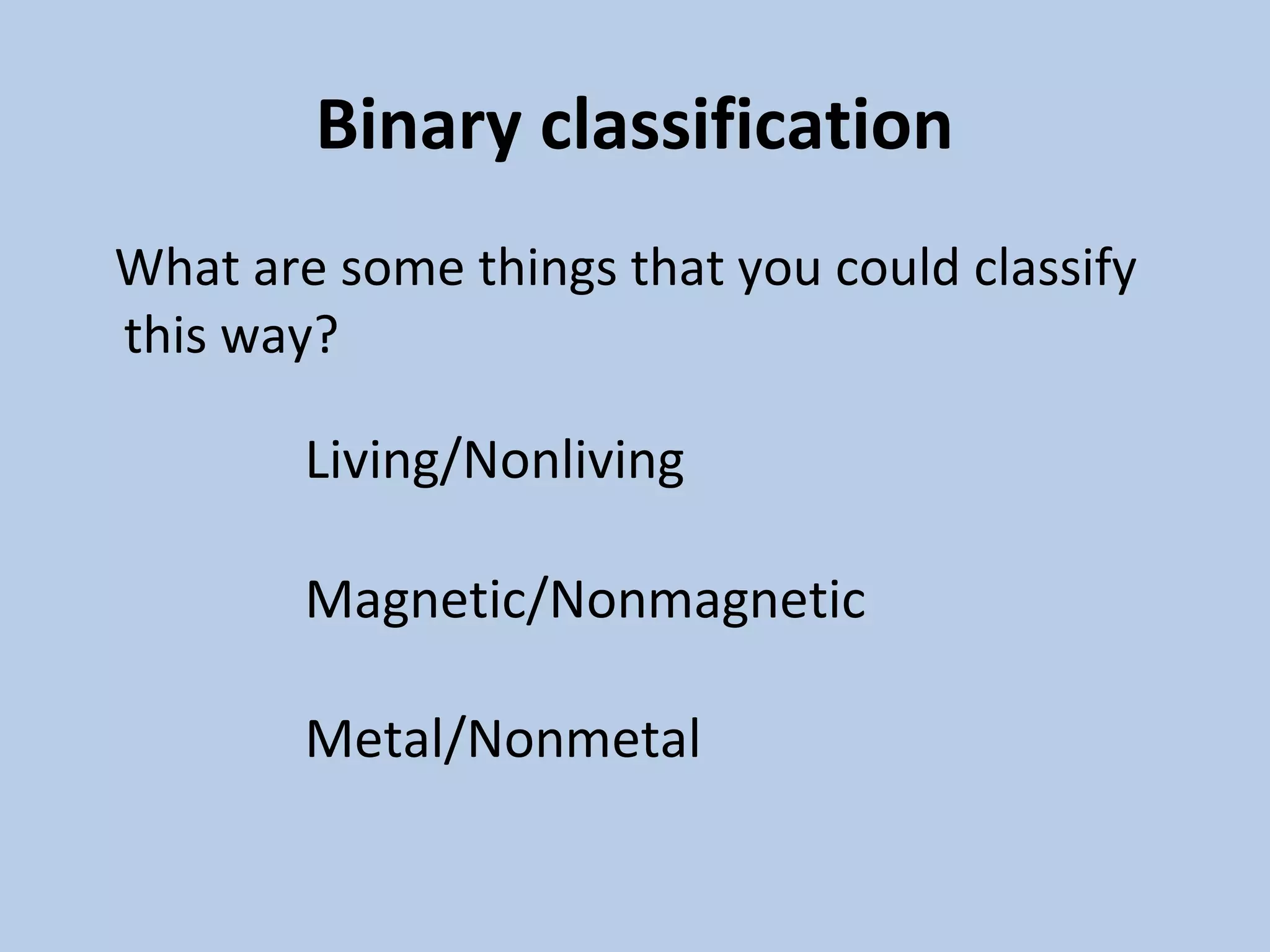 Classification | PPT