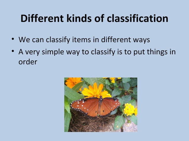 Classification | PPT