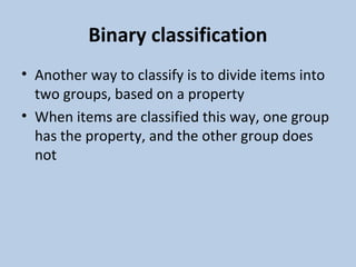 Classification | PPT
