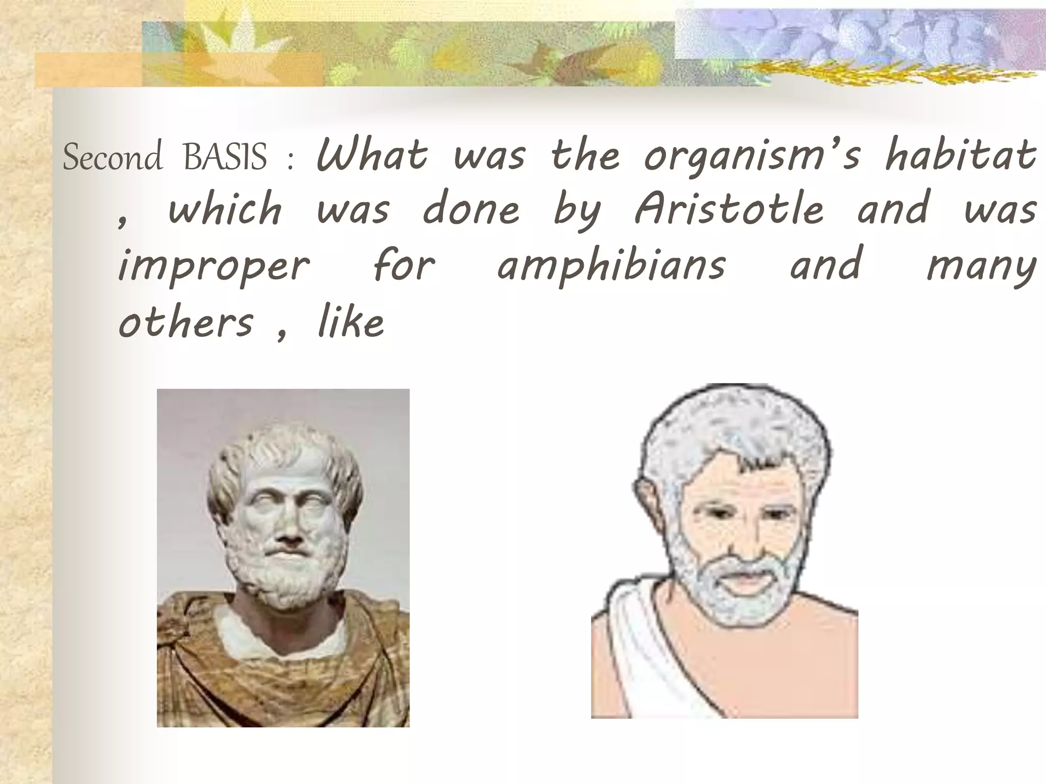 Classification of organisms | PPTX