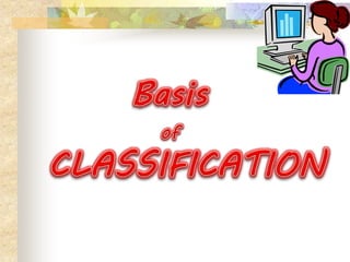 Classification of organisms | PPTX