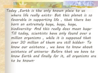 Classification of organisms | PPTX