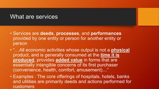 Classification of Services | PPTX | Information Services Industry ...