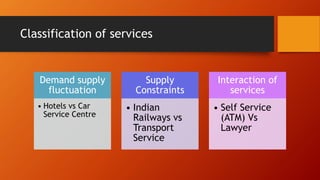 Classification of Services | PPTX | Information Services Industry ...