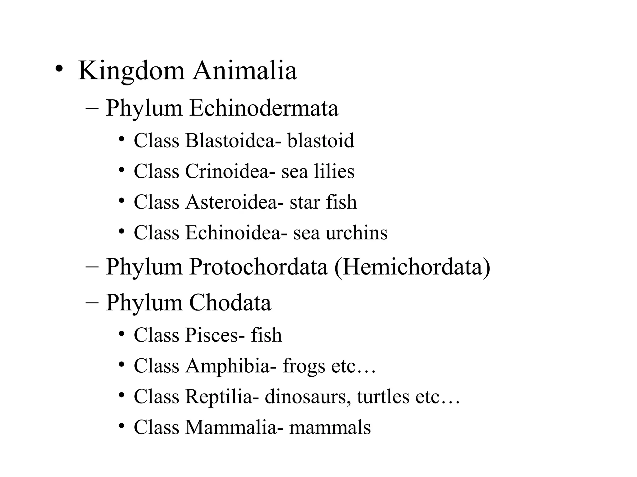 Classification | PPT | Biological Sciences | Science