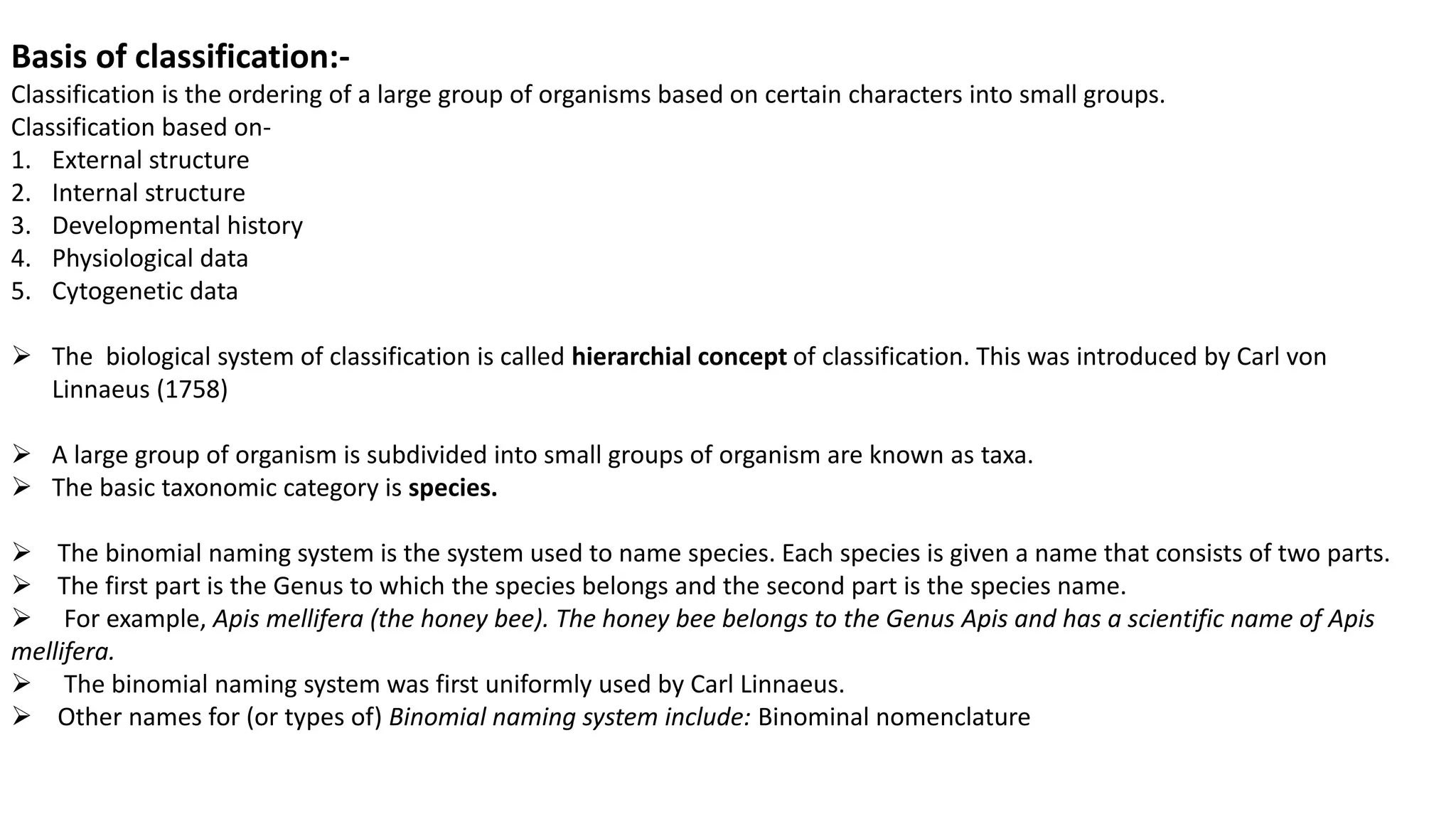 insect taxonomy importance systematics and classification | PPTX