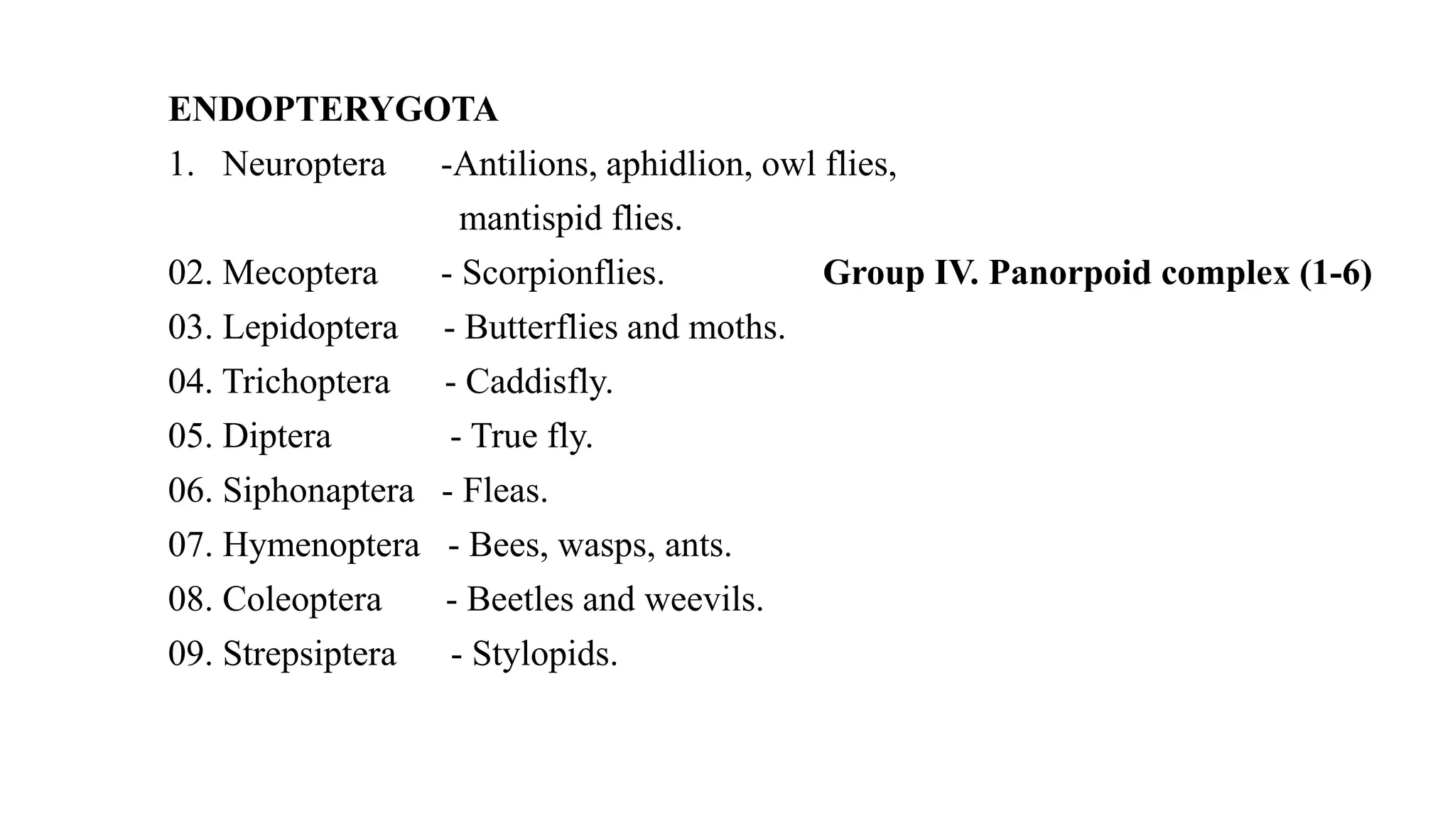 insect taxonomy importance systematics and classification | PPTX