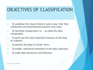 Classification of Data | PPT