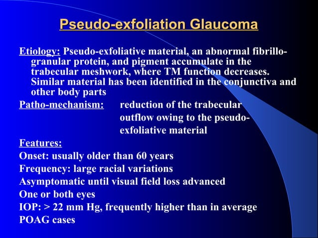 Classification of Glaucoma | PPT