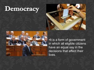 Classification of the government | PPTX